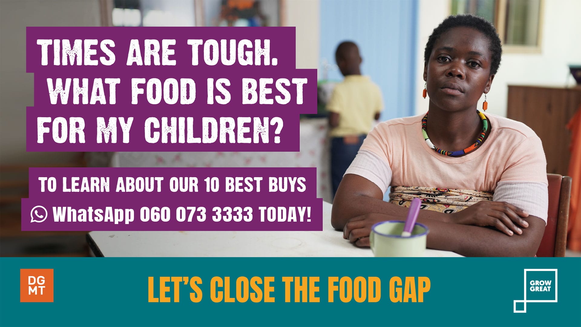 Let’s close the food gap - Campaigns 4 Youth